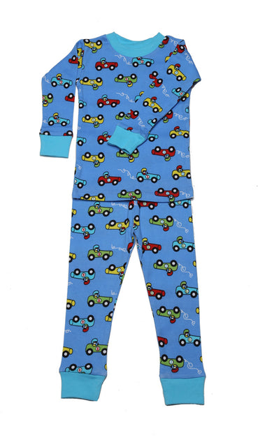 Racing Cars Organic Cotton Pajama – New Jammies
